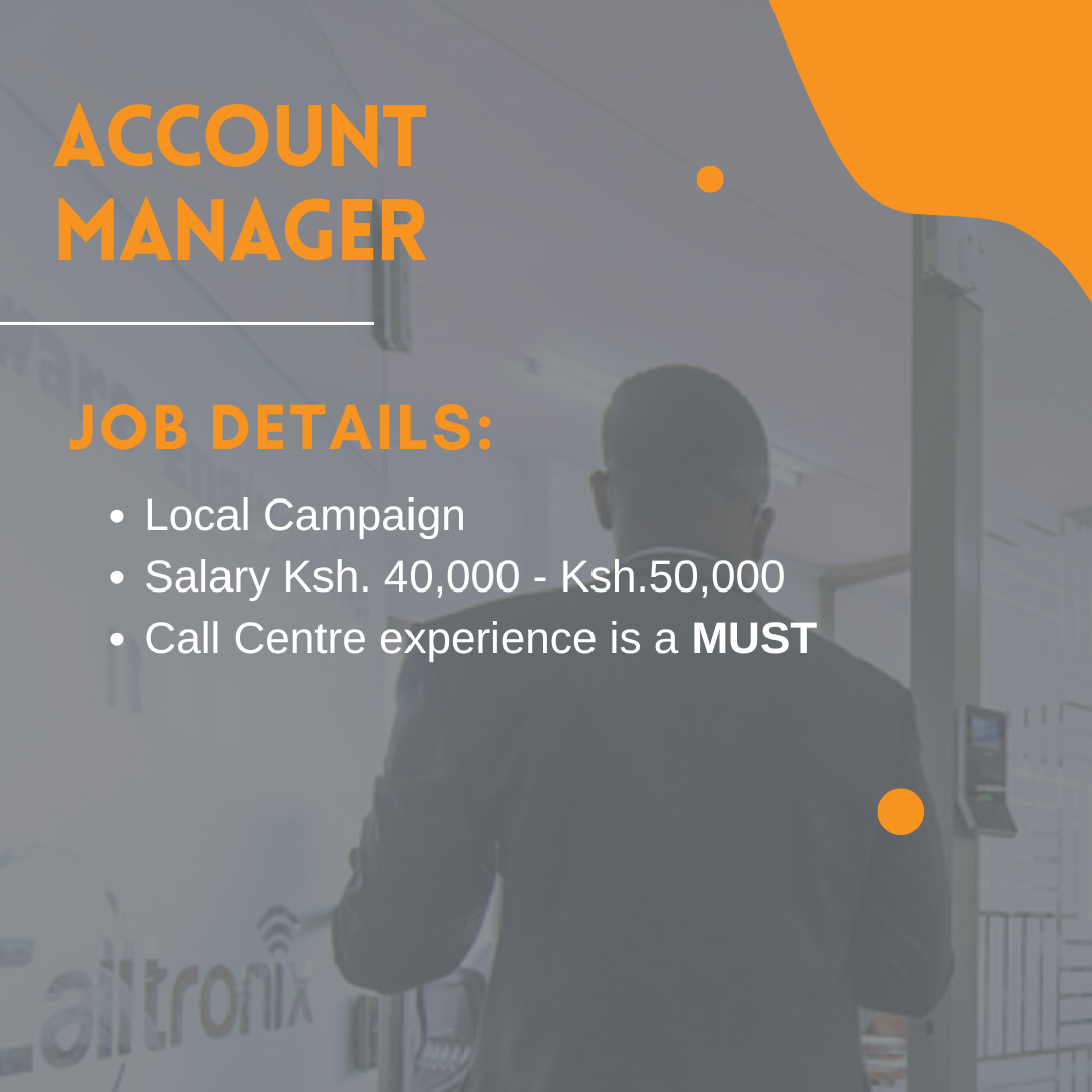 Calltronix Kenya Limited | Careers | Customer Serve Executive